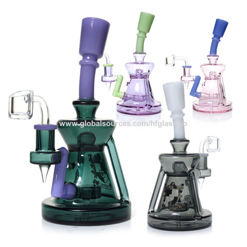 Buy Wholesale China 8.3 Inches Phoenix Star Recycler Oil Dab Rig Hookah Showerhead Perc Colorful ...