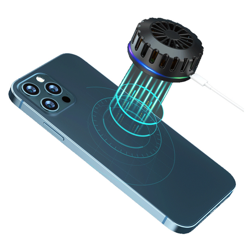 Led Pd Charging Magnetic Phone Cooler Cellphone Radiator With Cooling ...