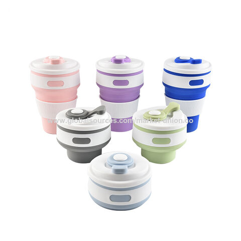 Buy Wholesale China Silicone Folding Mug Coffee Portable Outdoors ...