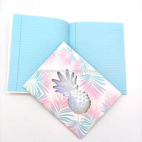 Buy Wholesale China Custom Shaped Cover A5 Thin Exercise Book Saddle ...