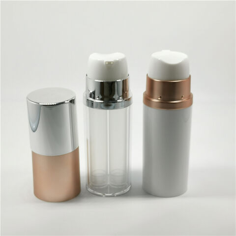 Buy Wholesale China White Double Tube 30ml Golden Aluminum Dual Chamber ...