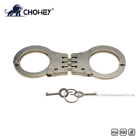 Buy Wholesale China Carbon Steel Metal Police Handcuffs & Handcuffs at ...
