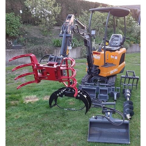 Buy Wholesale China 1ton Ce Euro5 Ere10 Pro Compact Diggers Mini ...