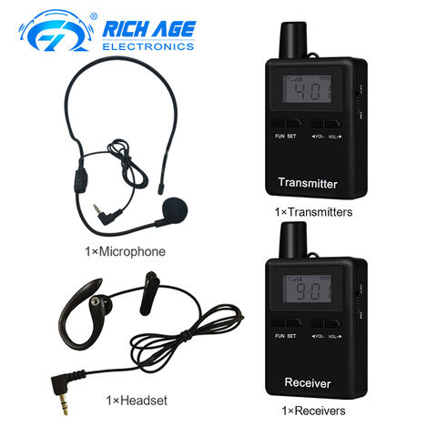 Buy Wholesale China One To Many Wireless Tour Guide System 3 Seconds One Key Synchronization ...