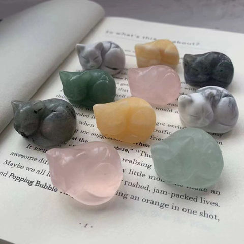 Buy Wholesale China Crystal Animal Figurine Cute Carving Multi ...