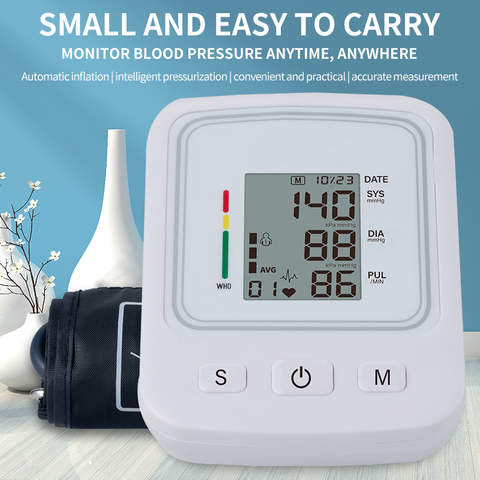 Buy Wholesale China Digital Sphygmomanometer Blood Pressure Monitor Arm ...
