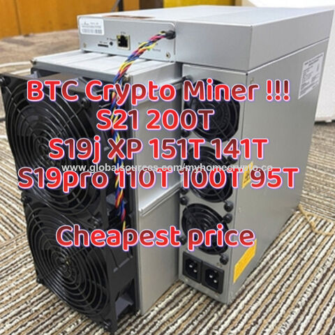 Buy Wholesale China Cheap Server Antminer Btc S19 Series Bitmain S19xp ...