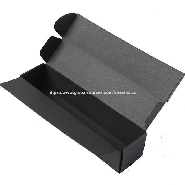 Buy Wholesale China Custom Made Strong Carton Folding Black Kraft ...
