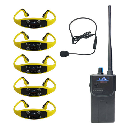 Buy Wholesale China Aquatic Training Fm Radio 1 Walkie Talkie Swim ...