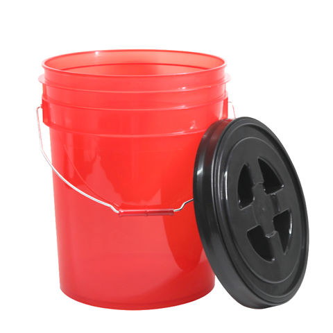Buy Wholesale China 5 Gallon Plastic Car Wash Bucket With Screw On ...