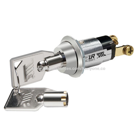 Buy Wholesale China High Quality Key Switch 2 Or 3 Position Lock For ...