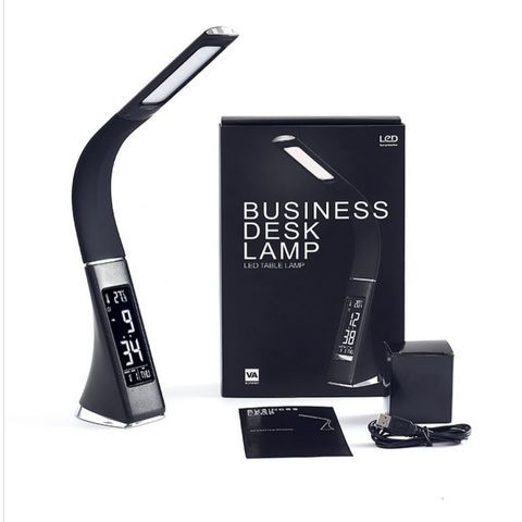 Buy Wholesale China Led Desk Lamp Alarm Clock Calendar Temperature ...