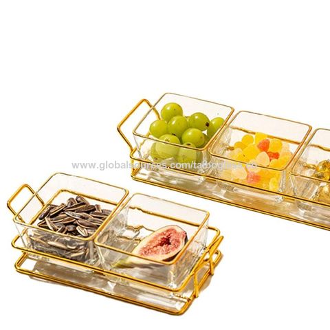 Buy Wholesale China Hot Sale Elegant Clear Glass Plate Display Glass ...