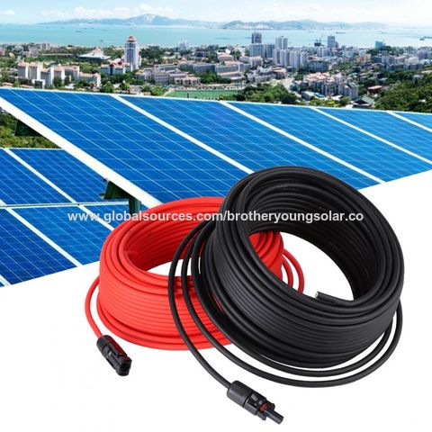 Buy Wholesale China 14awg 2.5mm Solar Power Wire Flexible Extension ...