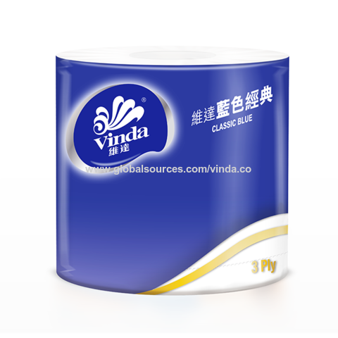 Buy Wholesale China Vinda Ultra Strong 180g 3ply Toilet Tissue Bathroom ...