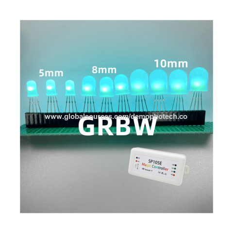 Buy Wholesale China Hot Sale 5mm Grbw Customized Shape Clear / Diffused ...