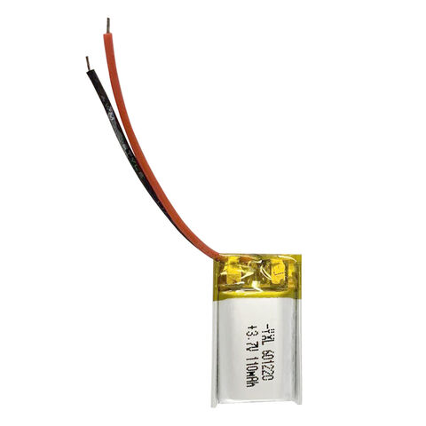 Buy Wholesale China Lithium Battery Booked 601220 Polymer Soft Pack ...