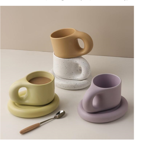 Buy Wholesale China Nordic Ins Style Mug Creative Novelty Ceramic ...