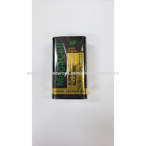 Buy Wholesale Hong Kong SAR 6lf22 9v Megacell Alkaline Battery, Mercury ...