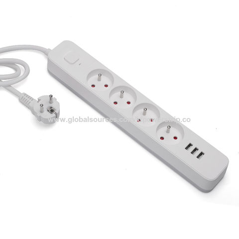 Buy Wholesale China 4 Ways Oem Usb Power Strip Tabletop Extension ...