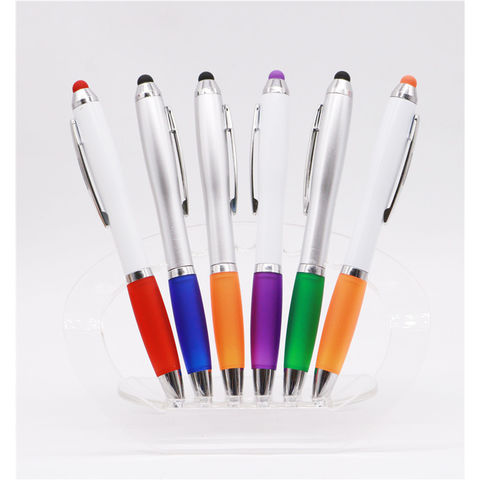 Buy Wholesale China Colorful Touchscreen Pen Twist Plastic Oil Pen ...