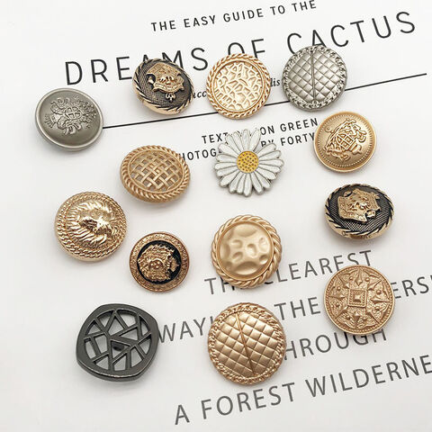 Inventory Metal Buttons Fashion Suits Button Garments Accessories Oem ...
