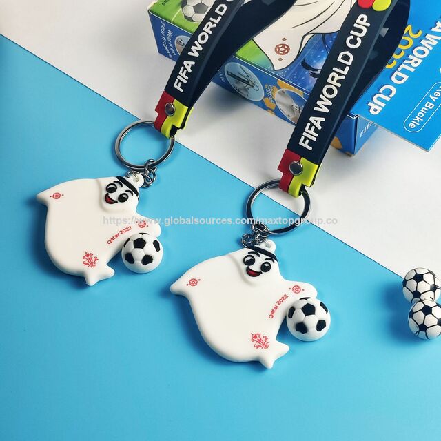 Buy Wholesale China 2022 La'eeb Keychains, Personalized Football Metal ...
