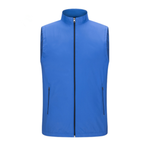 Buy Wholesale China Men 100% Polyester Stand Collar Zipper Vest Women ...