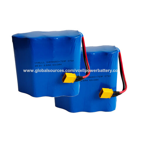 Buy Wholesale China 25.2v 2500mah Lithium-ion Battery Of Rechargeable ...