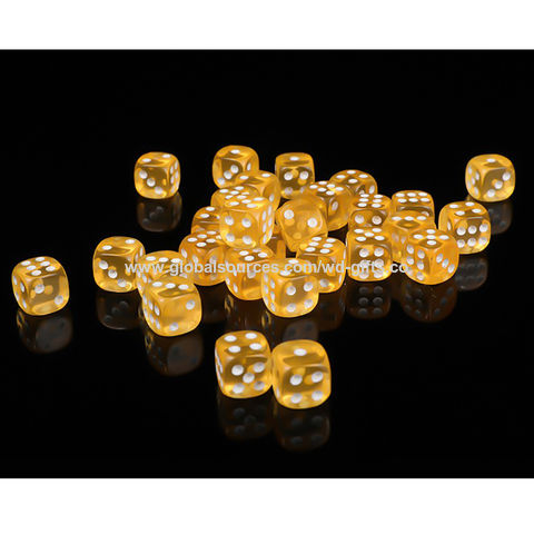 Buy Wholesale China Wholesale High Back 6 Sided Dice D6 Dice 16mm Dice ...