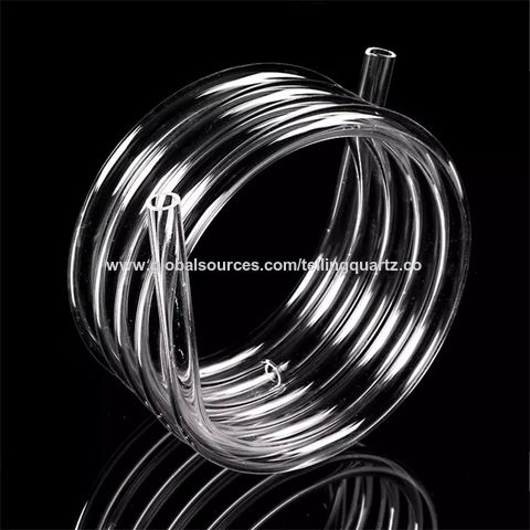 Buy Wholesale China Coil Quartz Glass Tube Spiral Quartz Tube ...