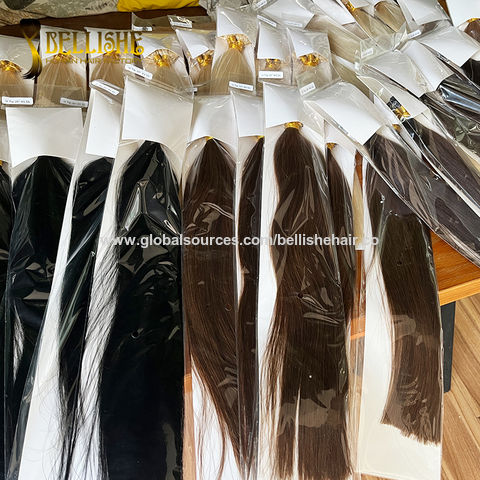 Buy Wholesale China Hair Supplier Natural Bone Straight Hand Tied Weft ...
