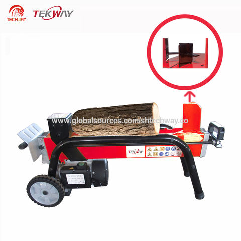 Buy Wholesale China 5 Ton 7ton Wood Splitter For Sale 1500w Electric ...