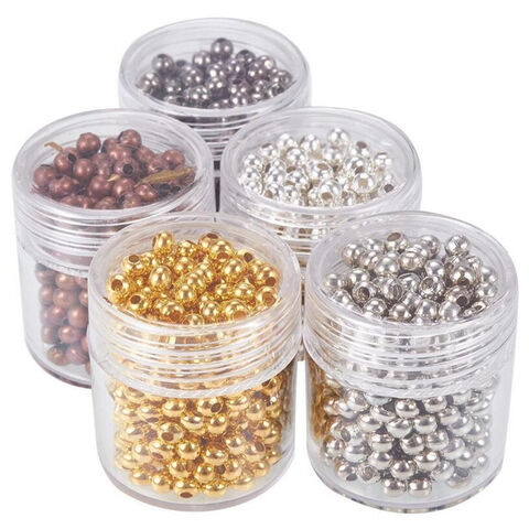 Buy Wholesale China Wholesale Mixed Color Metal Beads & Metal Beads at ...