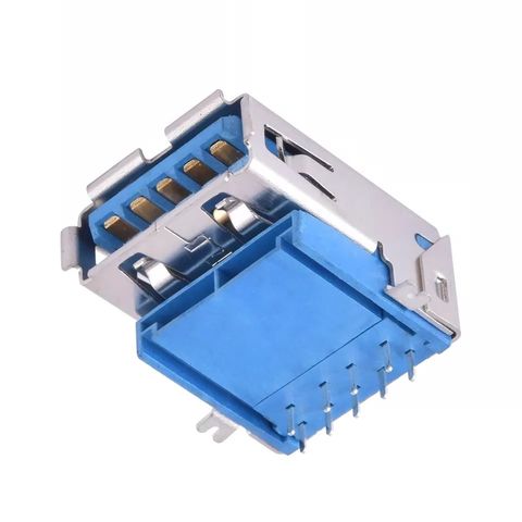 Buy Wholesale China Usb3.0 Connector Type A Female Smd Heighten Type ...