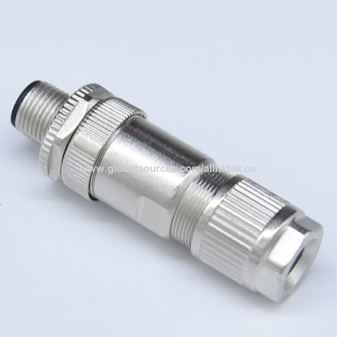 Buy Wholesale China M12 Screw Joint Connector ,8 Pin Field Wirable ...