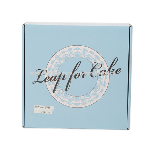 Buy Wholesale China Wholesale Custom Cardboard Printed Logo Blue Box ...