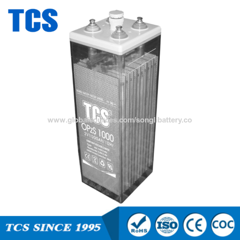 Buy Wholesale China Opzs 1000 2v 1000ah Slimline Deep Cycle Agm Battery ...