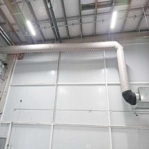 Buy Wholesale China Rohs Flexible Fabric Bag Braced Air Duct To Improve ...