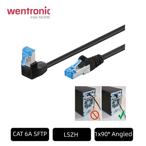 Buy Wholesale Hong Kong SAR Patch Cord Expert Cat 6a Angled S/ftp Lszh ...