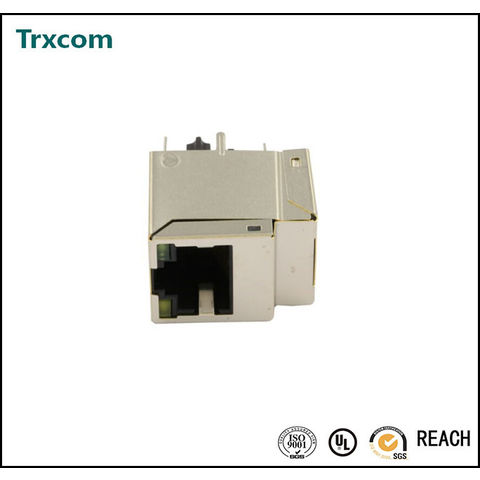 Buy Wholesale China 1x1 100 Gigabit Poe/poe+ Rj45 Connector With The ...