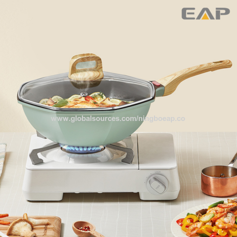 Buy Wholesale China Eap Octagonal Nonstick Frying Pans With Titanium ...
