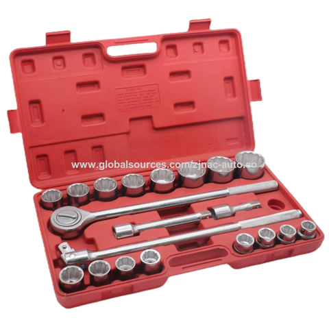 Buy Wholesale China 3/4 Inch Drive Socket Wrench Sets, 21-piece, 12 ...