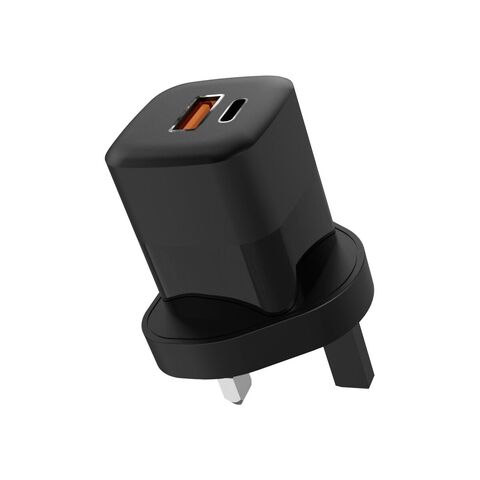 Buy Wholesale China 3 Pin Gan 35w Usb Type C Phone Charger Adatper & 3 ...