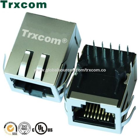 Buy Wholesale China Rj45 Connector 1 Port Rj45 Modular Connector Jacks ...