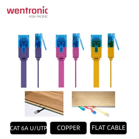 Buy Wholesale Hong Kong SAR Oem Factory Price Cat 6a Flat U/utp Patch ...