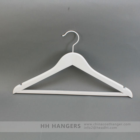 Buy Wholesale China White Hangers For Retail Stores With Non Slide ...