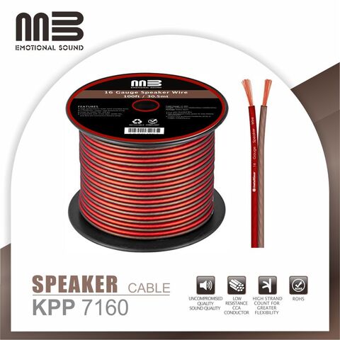 Buy Wholesale China Multi-twiste Stranded Wires Speaker Cable Red ...