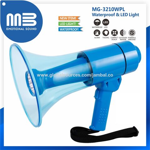 Buy Wholesale China Handy Megaphone With Speak, Siren,waterproof & Led ...