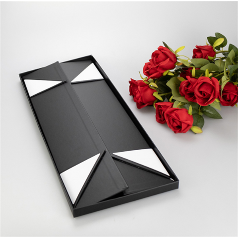 Super Flower Gift Box Custom Folding World Cover Open Window Box ...